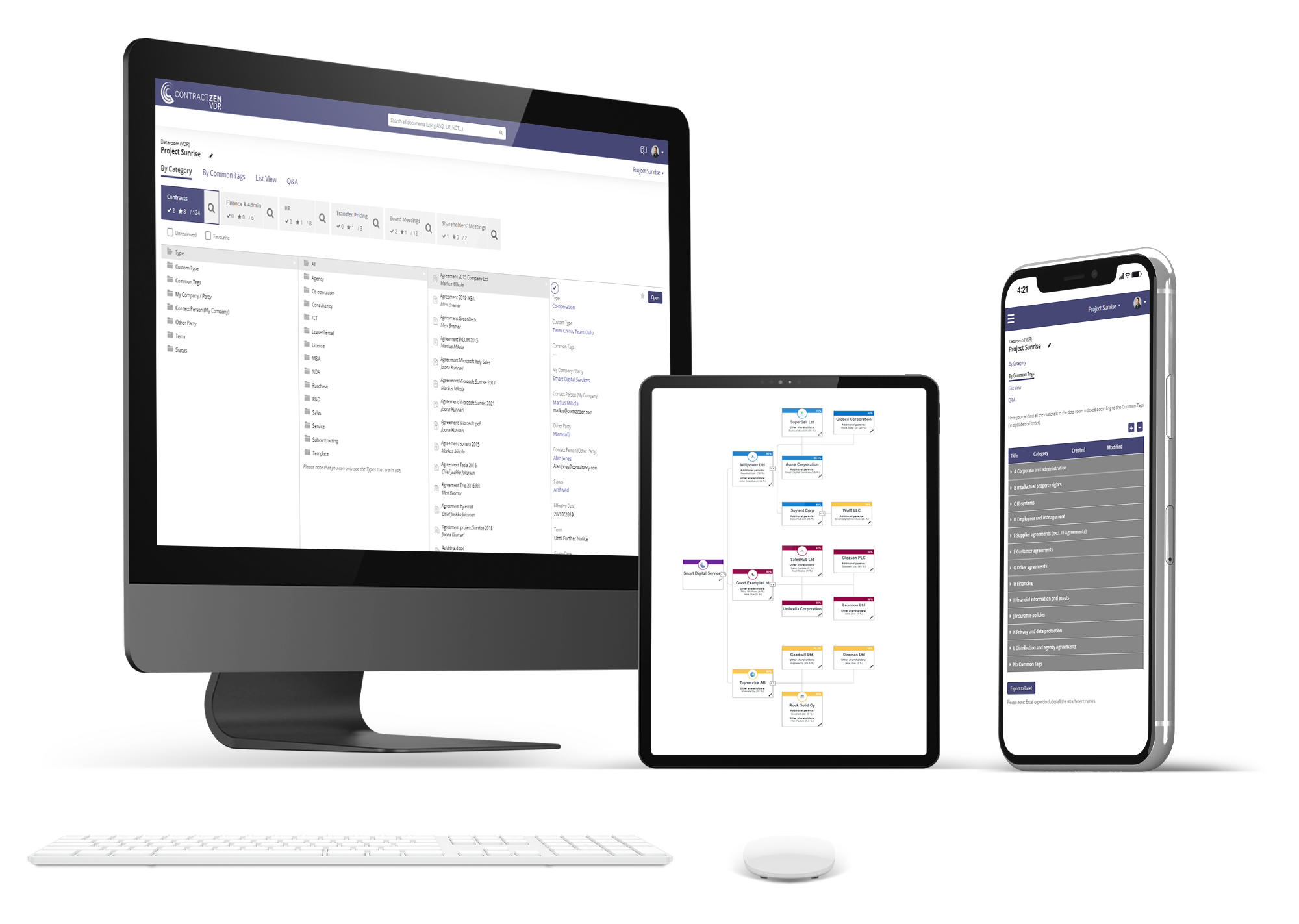 ContractZen | Virtual Data Room Software (VDR) Solutions